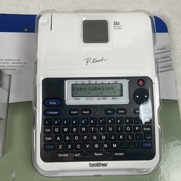 p-touch | Office | New In Box Ptouch Label Maker With Bonus Supplies ...